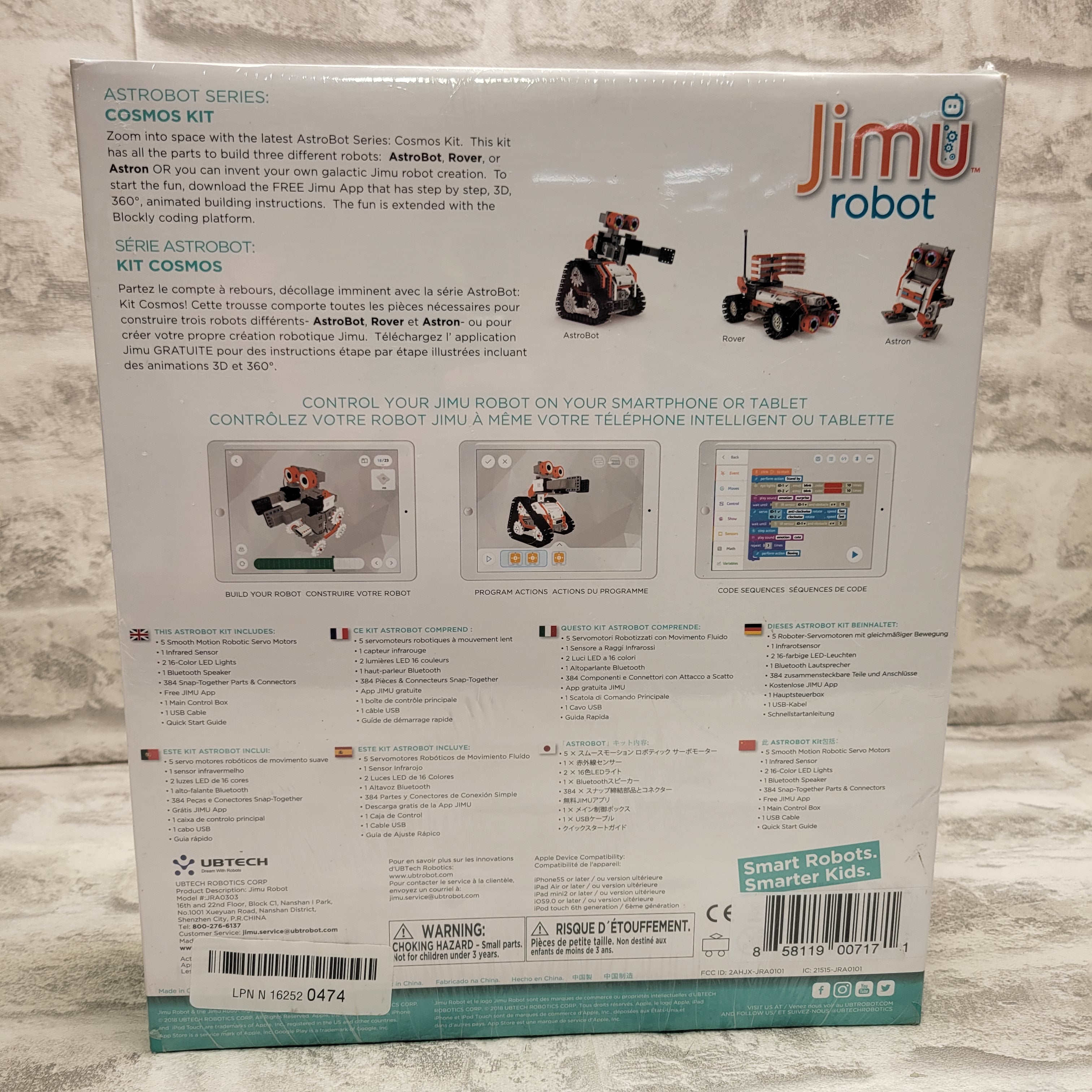 Ubtech JRA0101 Jimu Robot Astrobot Series Cosmos Kit Ubtech JRA0101 Jimu Robot Astrobot Series Cosmos Kit